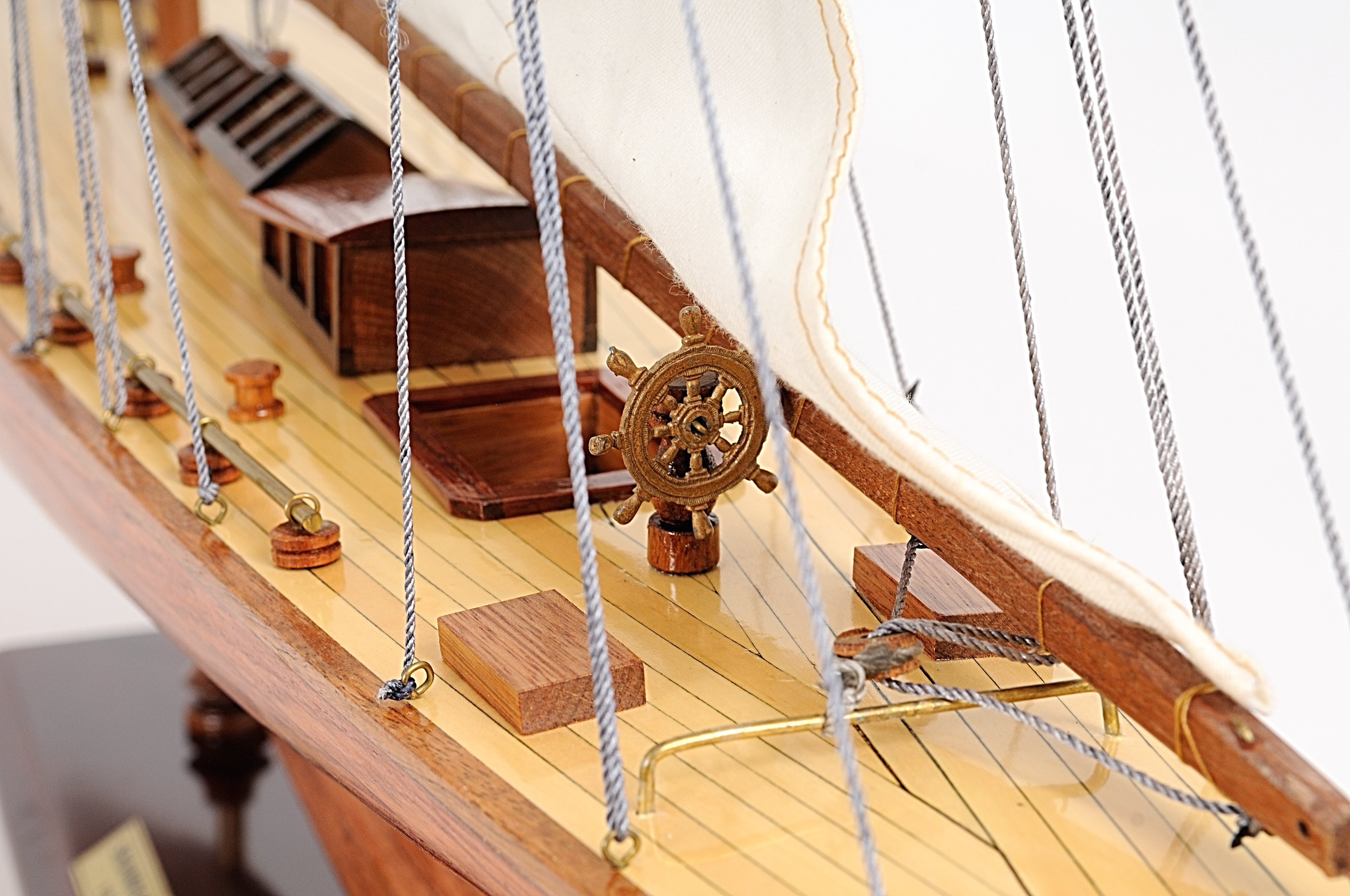Shamrock Yacht L Boat Model Display - Walmart.com