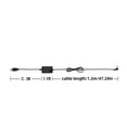 5V To 12V USB C Power Cable With 3.5X1.35Mm Connectors For Car DashCam ...