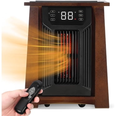 RedStone 5,200 BTU Portable Electric Infrared Heater with Cabinet, 1 ...
