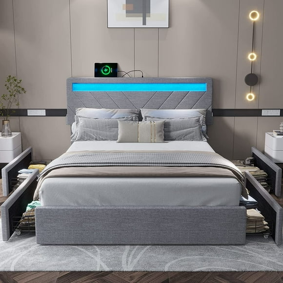 Full Size Bed Led Lights
