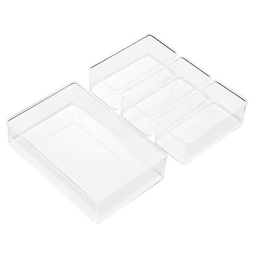 The Home Edit Office Drawer Edit Organizer, 6 Pieces, Clear - Walmart.com