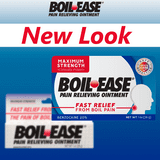Boil-Ease Maximum Strength Pain Relieving Ointment, Body Aches & Pains ...