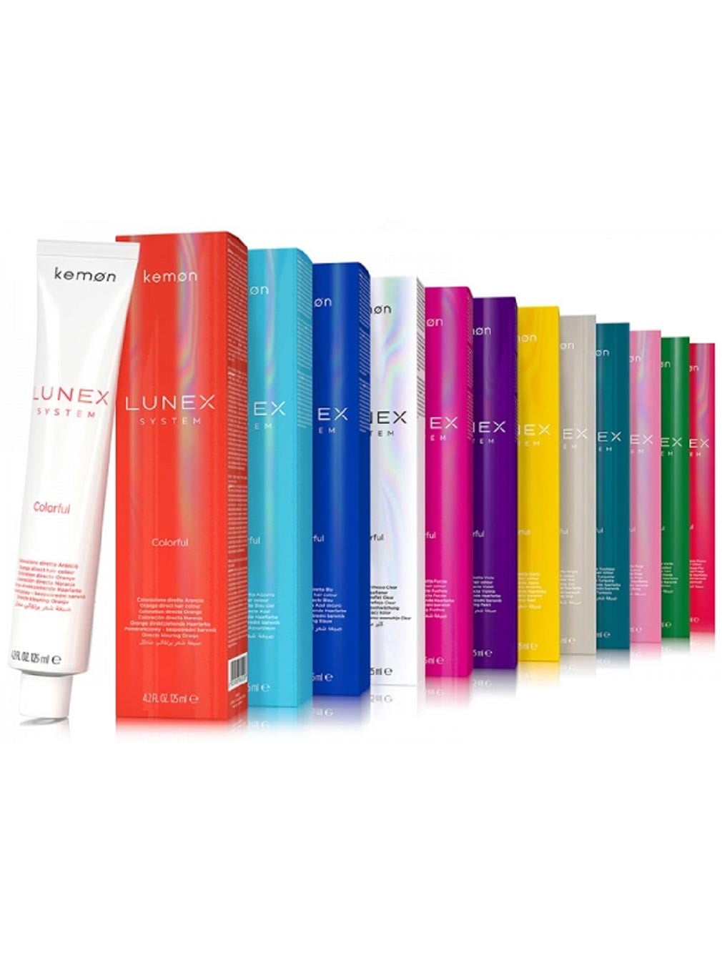 Kemon Lunex System Colorful Pink Direct Hair Color 4.2 Ounce 125 ...