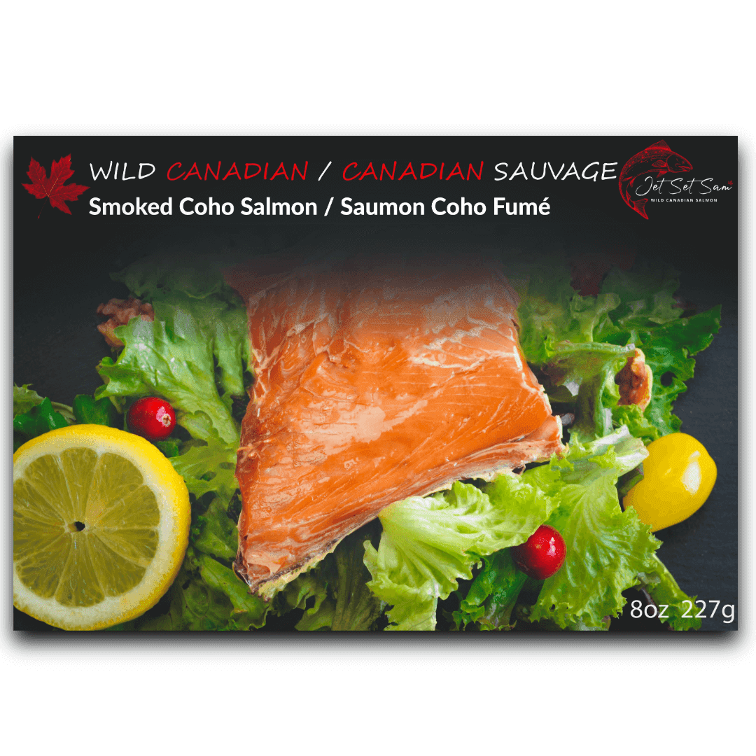 Click here for Jet Set Sam Wild Canadian Smoked Coho Salmon Retor... prices