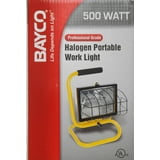 Bayco 500-Watt Halogen Project Work Light - Walmart.com
