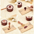 Bat Wax Seal Stamp 25mm Moon Phases Lace Border Sealing Wax Stamps ...