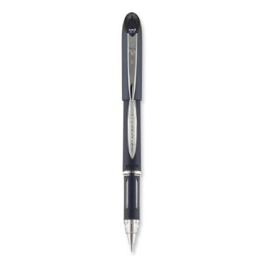 uni-ball Deluxe Fine Point Roller Ball Pens, 5 Black Ink Pens (60052 ...