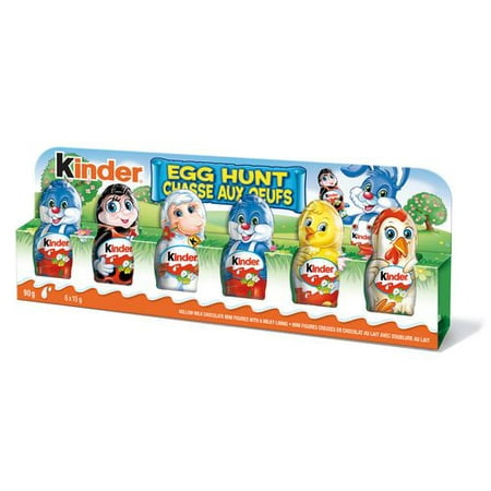 Kinder Chocolate, Mini Milk Chocolate Hollow Easter Figures, Easter ...