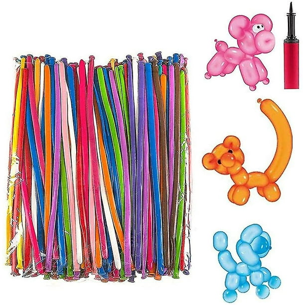 Modeling Balloons With Pump - Magic Multicolor Modeling Balloons Long ...