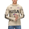 250th Anniversary USA Rash Guard Shirt for Men UPF 50+ American Flag ...