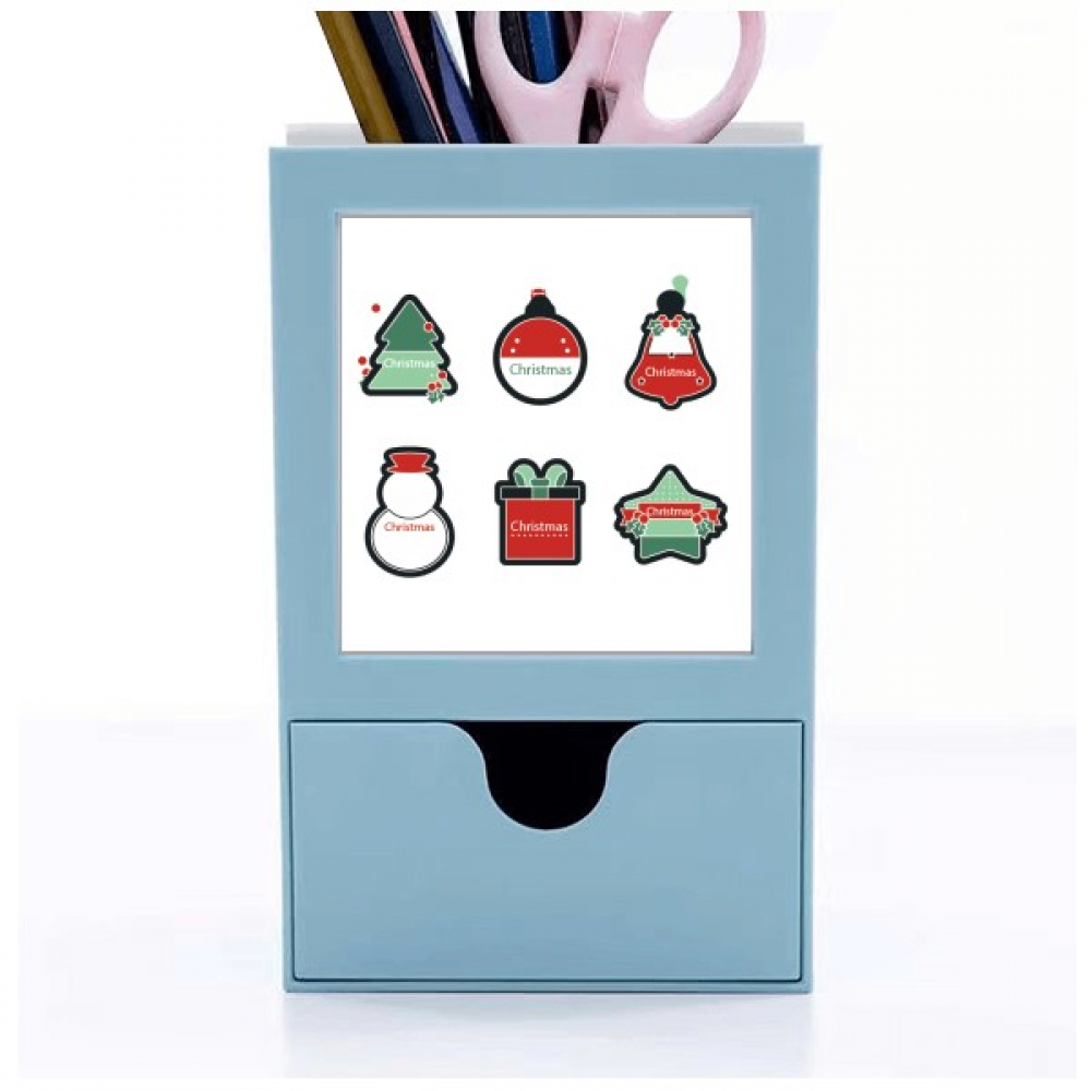 mas Symbol mas Cartoon Icon Desk Supplies Organizer Pen Holder Card ...