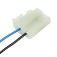 M Buder 2Pcs Electric Cooling Fan Pigtail Plug Wire Harness Connector 2 ...