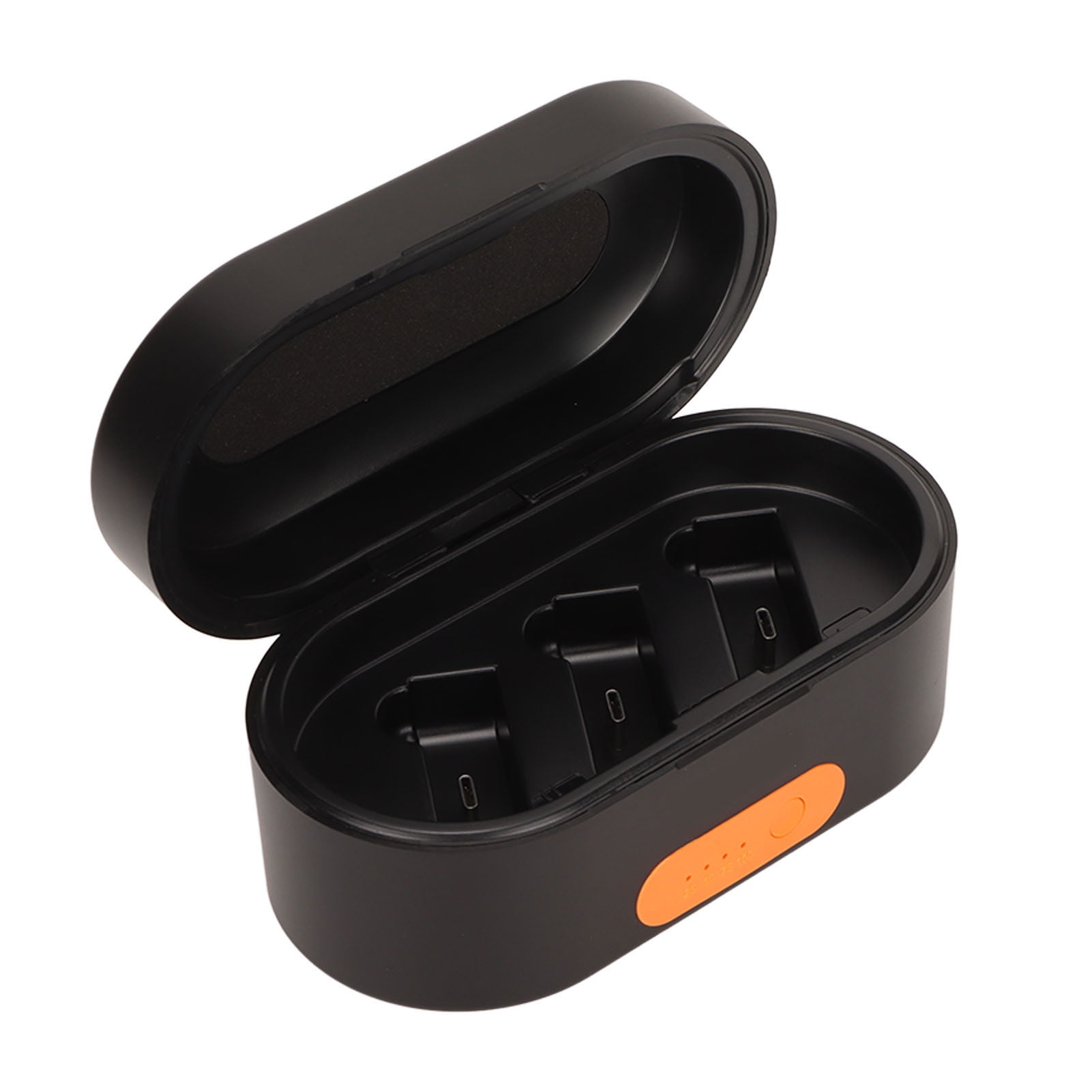 Microphone Charger Box, Microphone Charging Case LED Indicator Magnetic ...