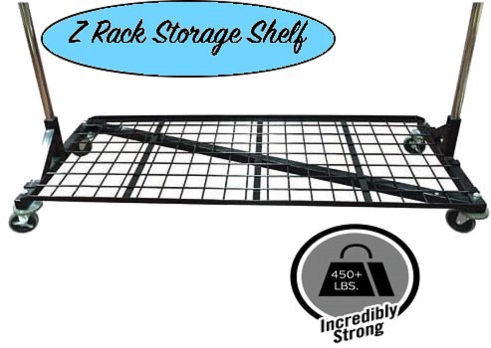 Buy Black Heavy Duty Storage Base Shelf for Z Racks Online at Lowest ...