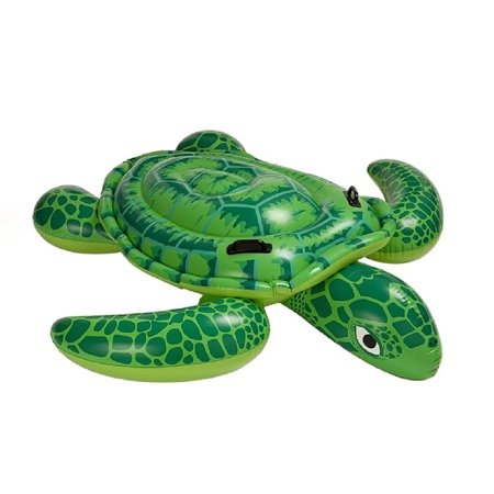 SUNSBELL Turtle Pool Float PVC Safe Easy to Use Leakproof Inflatable ...