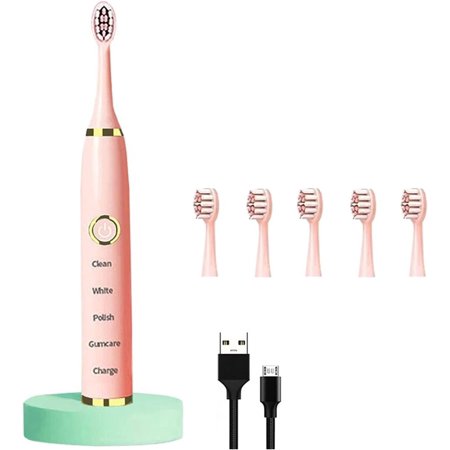 e Waterproof Sonic Electric Toothbru h for Adult id Automatic Sound ...