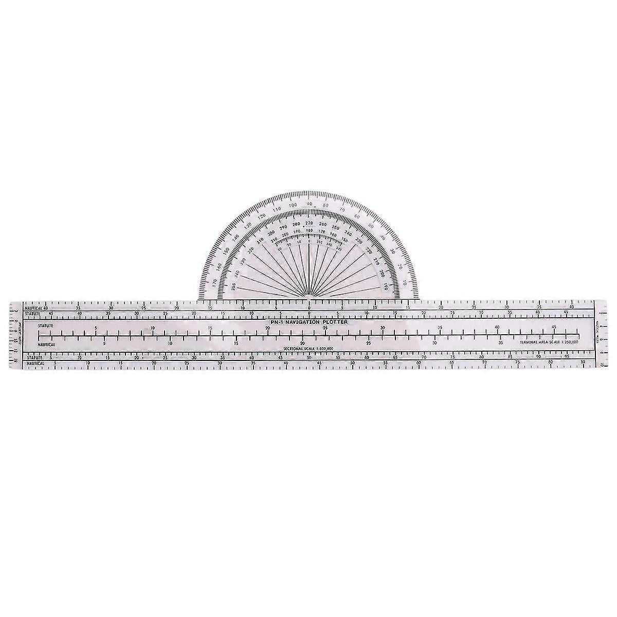 Aviation Navigation Plotter, Premier Fixed Plotter With Waccharts, Flight Planning Tools For ...
