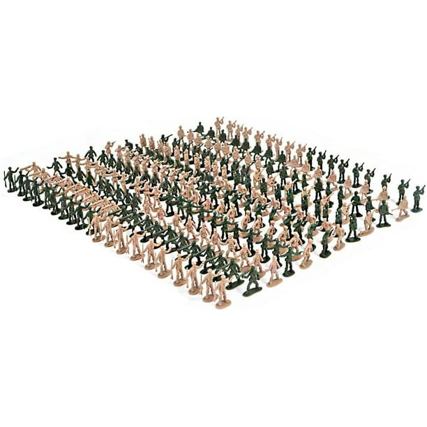 Juego de figuras de acción del ejército de 360 piezas, juego militar ...
