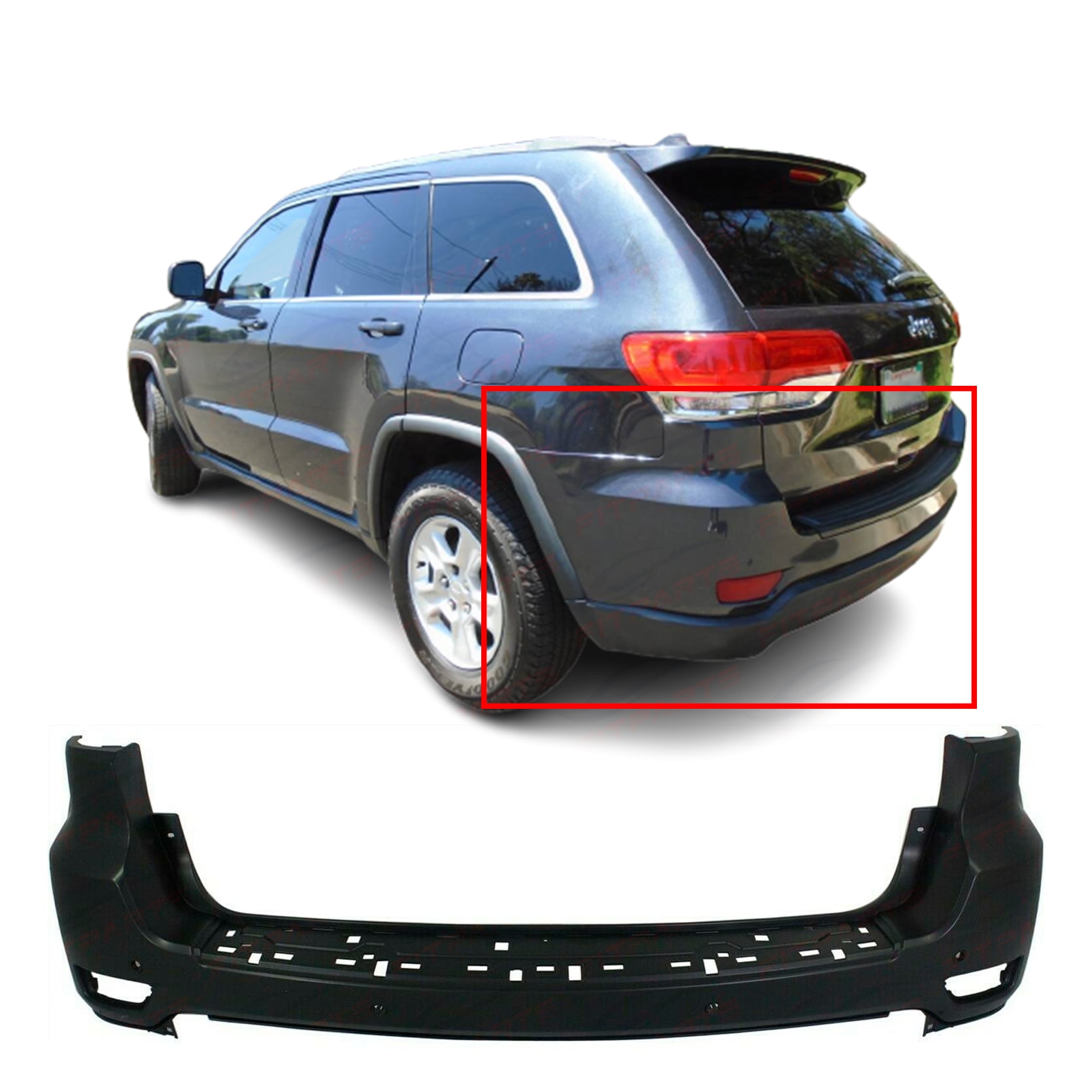 Jeep Grand Cherokee Rear Bumper Guard at Olivia Quinn blog