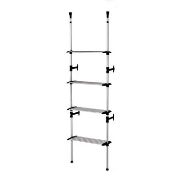 Simple Modern 2-Tier Telescopic Clothes Rack, Metallic - Walmart.com