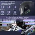 Motorcycle Bluetooth Headset,Helmet Intercom Headset , Hi-Fi Stereo and ...