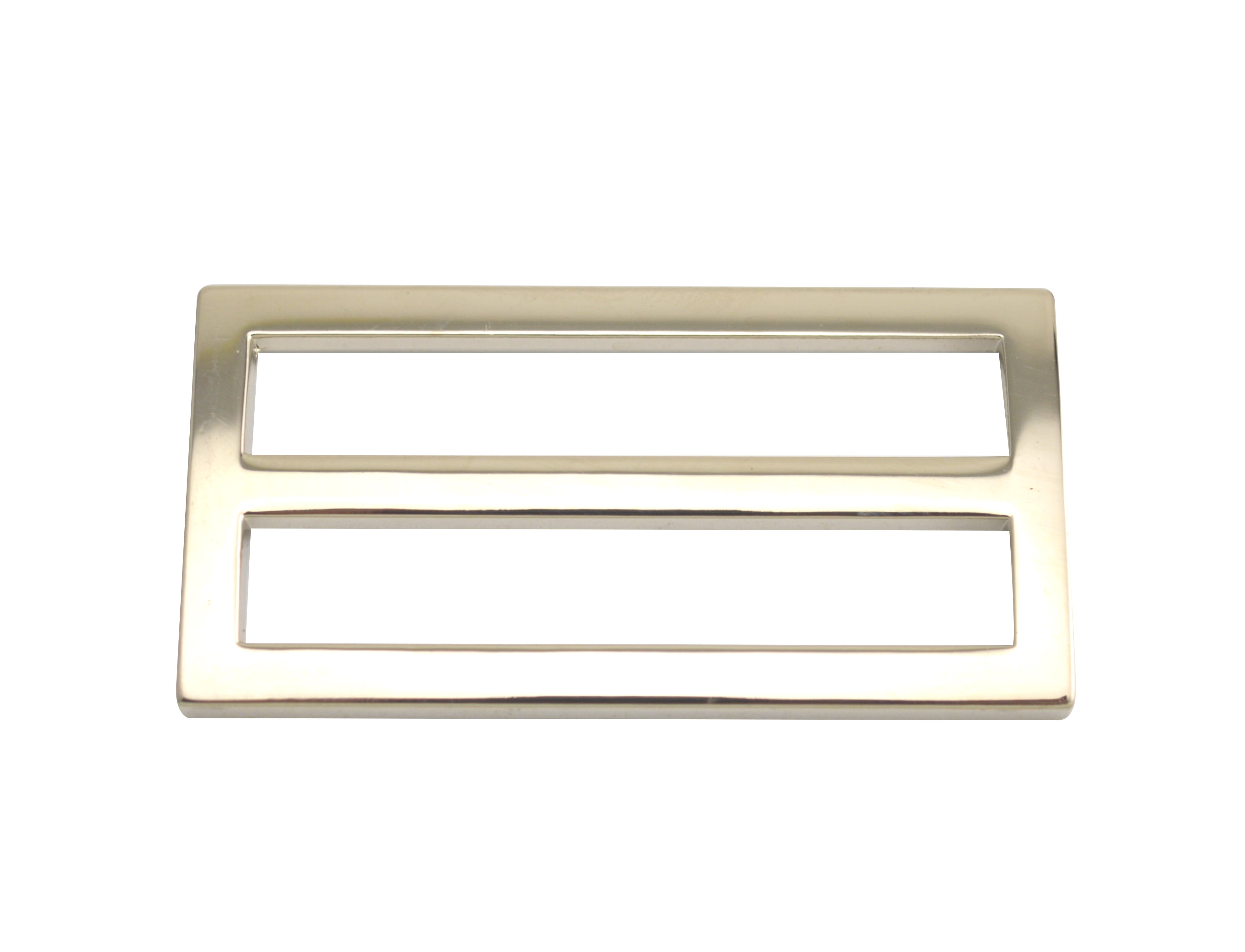 Fenggtonqii 2" Inner Length Silver Zinc Alloy Closed Angle Rectangle ...
