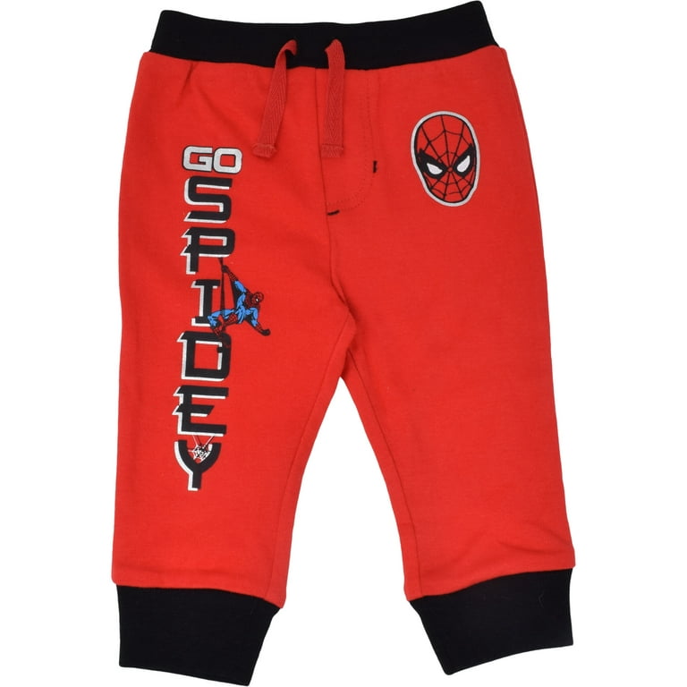 Boys Sweatpants Marvel Avengers 4-Pack Jogger Pants (Black Panther ...
