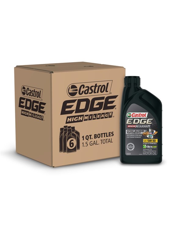 Castrol EDGE 5W-30 in Castrol Oil - Walmart.com