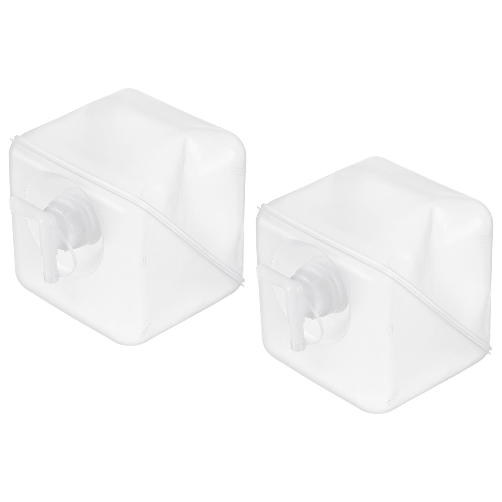 Uxcell 4 L Collapsible Water Container Cube Jug with Spigot and Sealing ...
