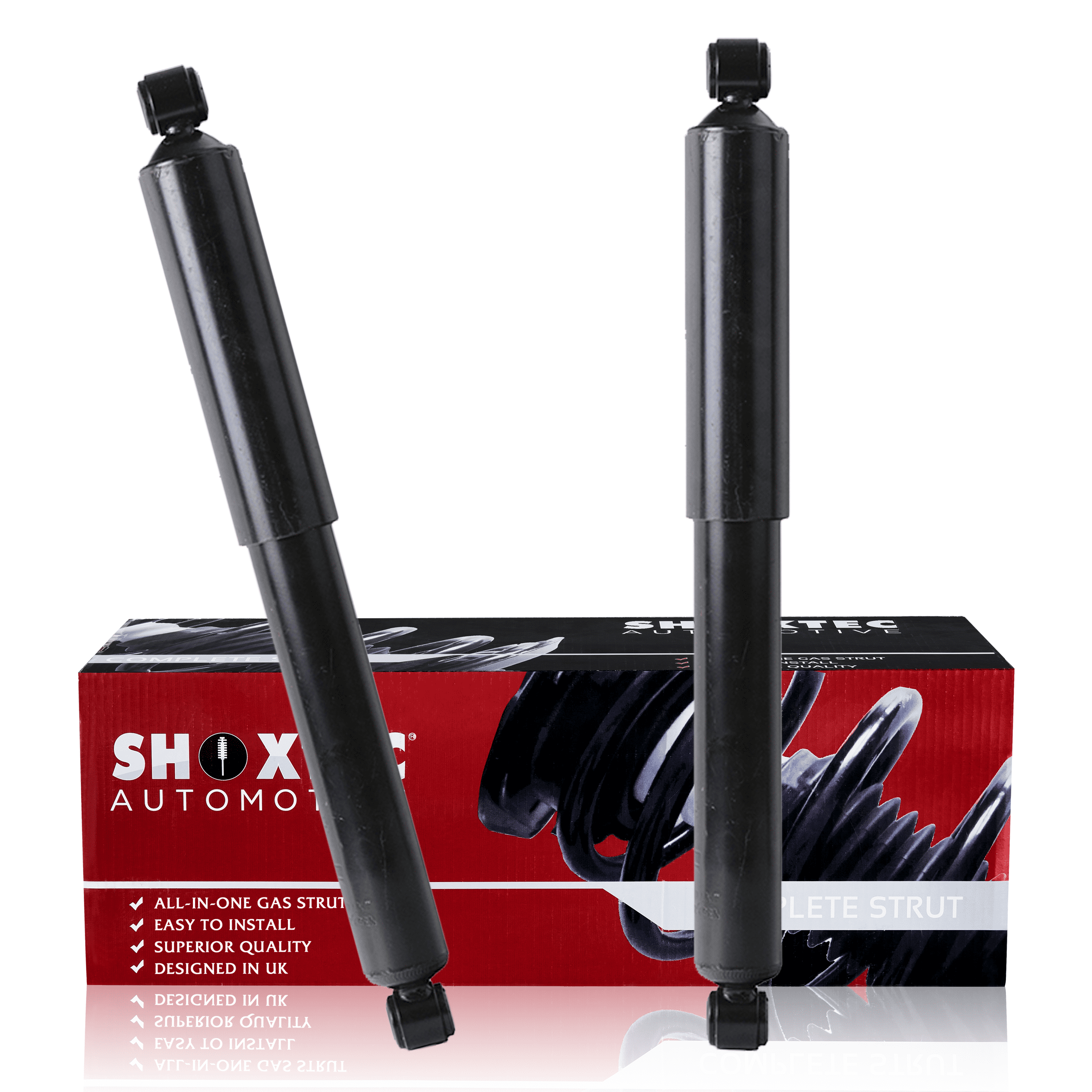 Shoxtec Rear Shocks Replacement for 1983-86 Nissan 720 1986-94 D21 1998-03 Frontier 1986-93 ...