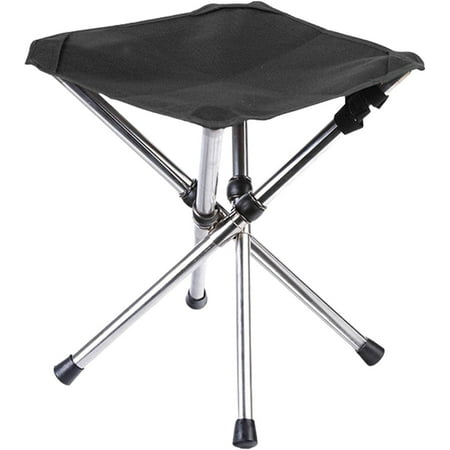 Folding Camping Tripod Stools - Portable Picnic Stool with 3 Legs ...