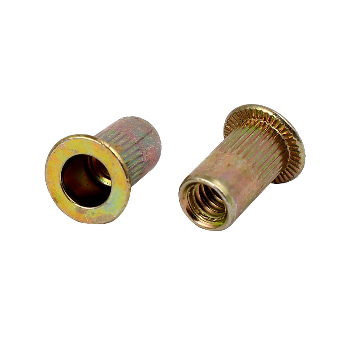 10# 24 écrou rivet moleté droit Encart Noix ton bronze 100pcs | Walmart ...