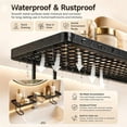 Behind the Faucet Sink Organizer, 2026 New Over the Sink Shelf, Space ...