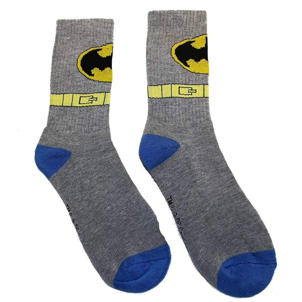 Batman - Batman Crew Socks - Walmart.com - Walmart.com