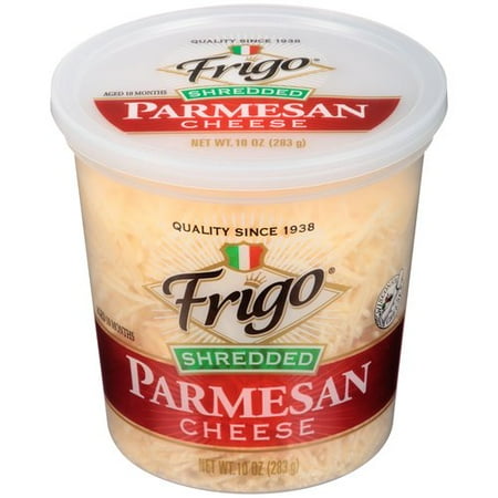 Frigo Shredded Parmesan Cheese, 10 oz - Walmart.com