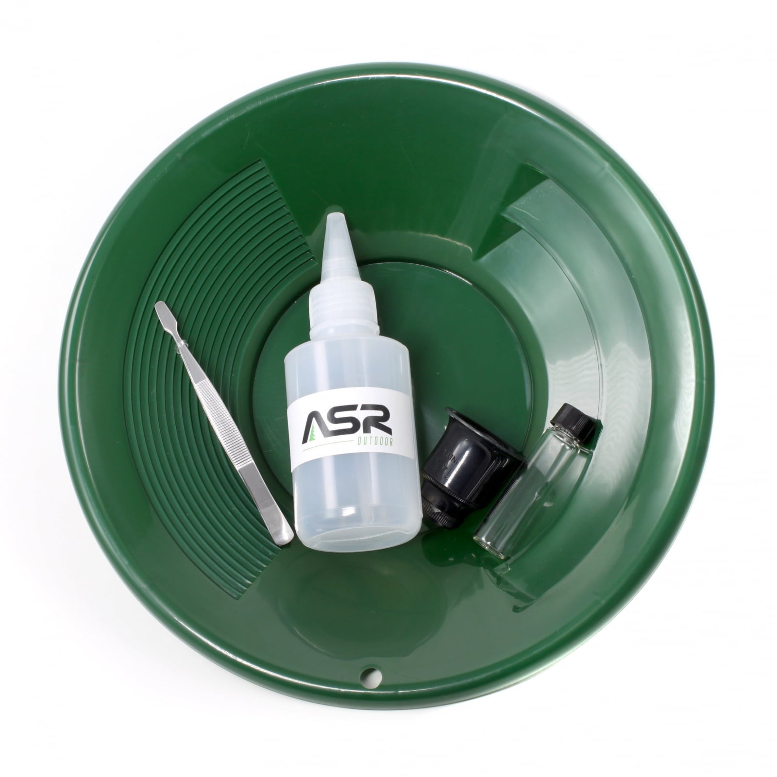 ASR Outdoor Gold Pan Gold Prospecting Beginners Kit, Vial, Snifter ...