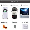 Universal Ceiling Fan Remote & Receiver Kit, 3-Speed, Dimmer ...