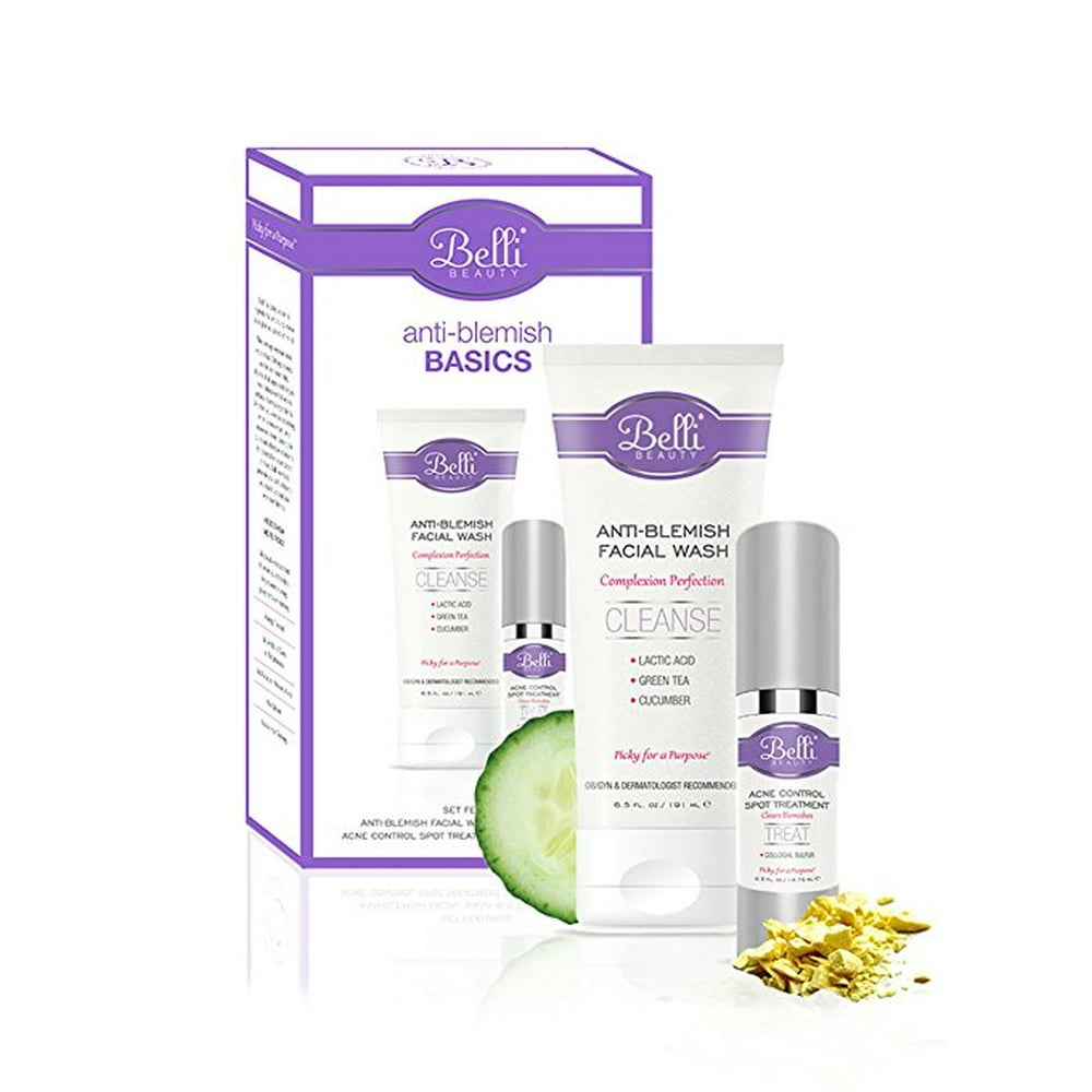 Belli - Belli Anti-Blemish Basics Value Set Manage Breakouts with Belli ...