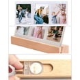 3 In 1 3 Inch Photo Frame Acrylic LED Light Photo Table Instant Film ...