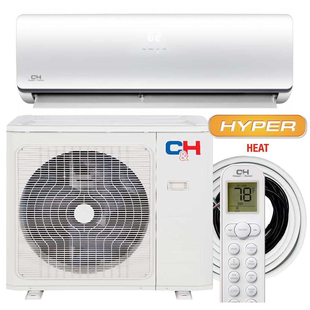 Cooper Hunter 24000 BTU 230V Cover 1500 Sq Ft Hyper Heat Wifi Ready
