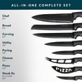 Home Hero Professional Chef Knife Set - 20pc Stainless Steel with Block ...