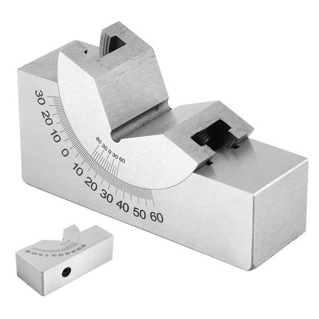Angle Block, Degree Angle Plate Angle, V Block Milling Hardened For ...