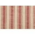 Piper Classics Market Place Red Ticking Stripe Standard King Quilt ...