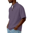 CIENVNSTG Men's Casual Shirt Breathable Short Sleeve for Golf Business ...
