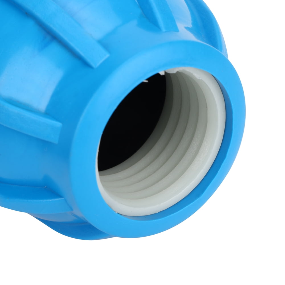Conector de tubería, 4 piezas de plástico PE de 25 mm, conector recto ...