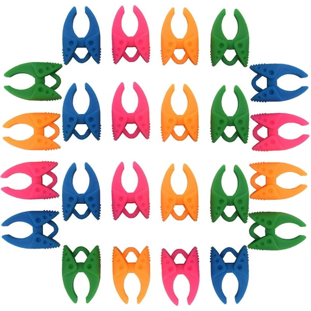 24 Pieces Bobbin Clamps Holders Keeping Bobbin Thread Tails Under ...