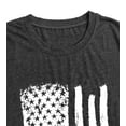 YI XIANG RAN Plus Size American Flag Shirts Women Patriotic Shirts USA ...