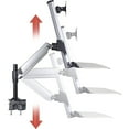 DoubleSight Displays DS-ERGO-100 Ergonomic Sit/Stand Monitor Arm and ...
