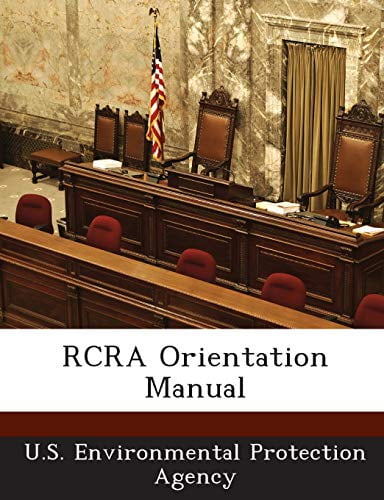 Pre-Owned RCRA Orientation Manual - Walmart.com