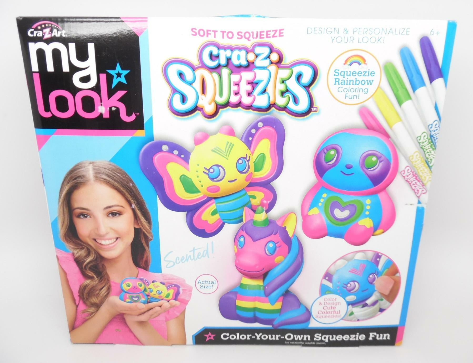 Cra-Z-Art My Look Cra-Z-Squeezies Color Your Own Scented Squeezie Fun ...